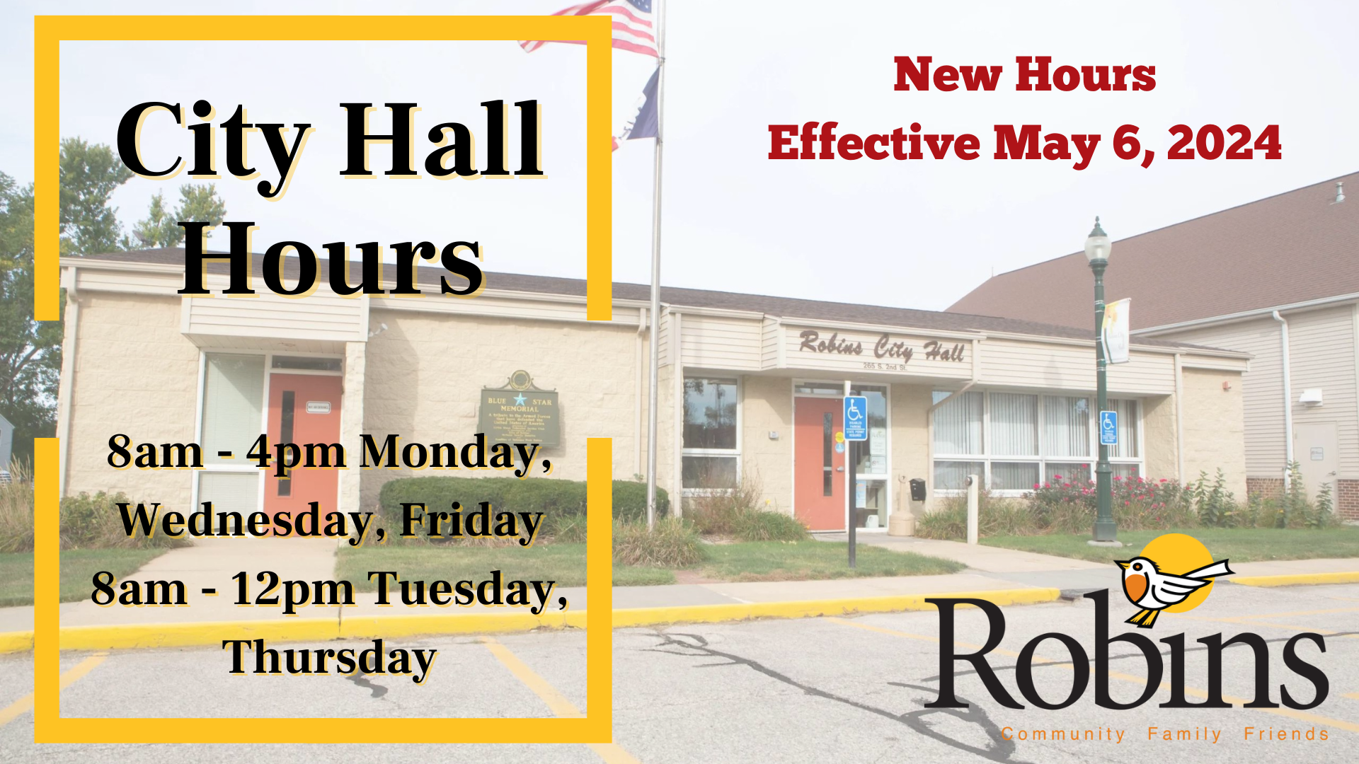 Government | City of Robins | Robins, IA